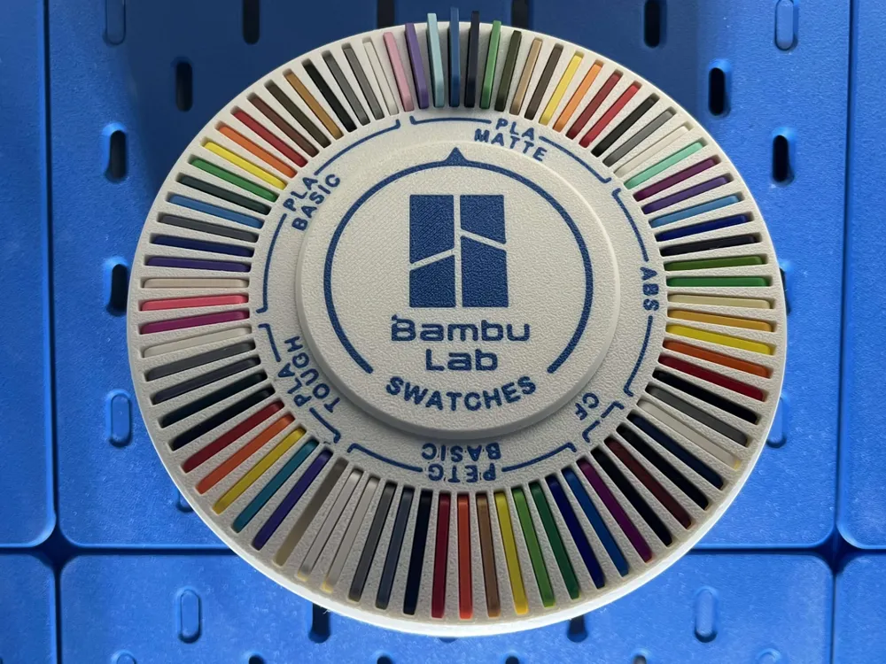 Bambu Filament Swatches Carousel for IKEA Skadis Remixed by detLAN ...