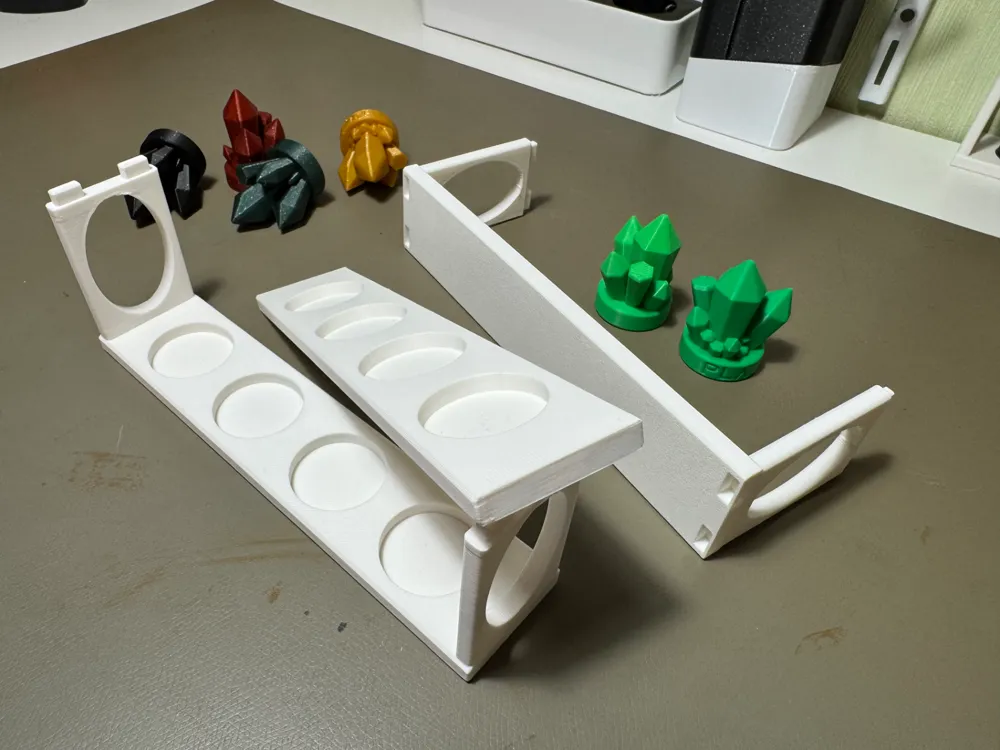 Crystal filament sample display stand (modular) by frey - MakerWorld