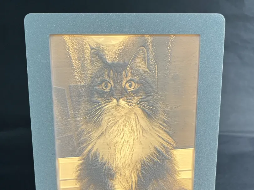 Picture Frame Lithophane by BinaryMind - MakerWorld