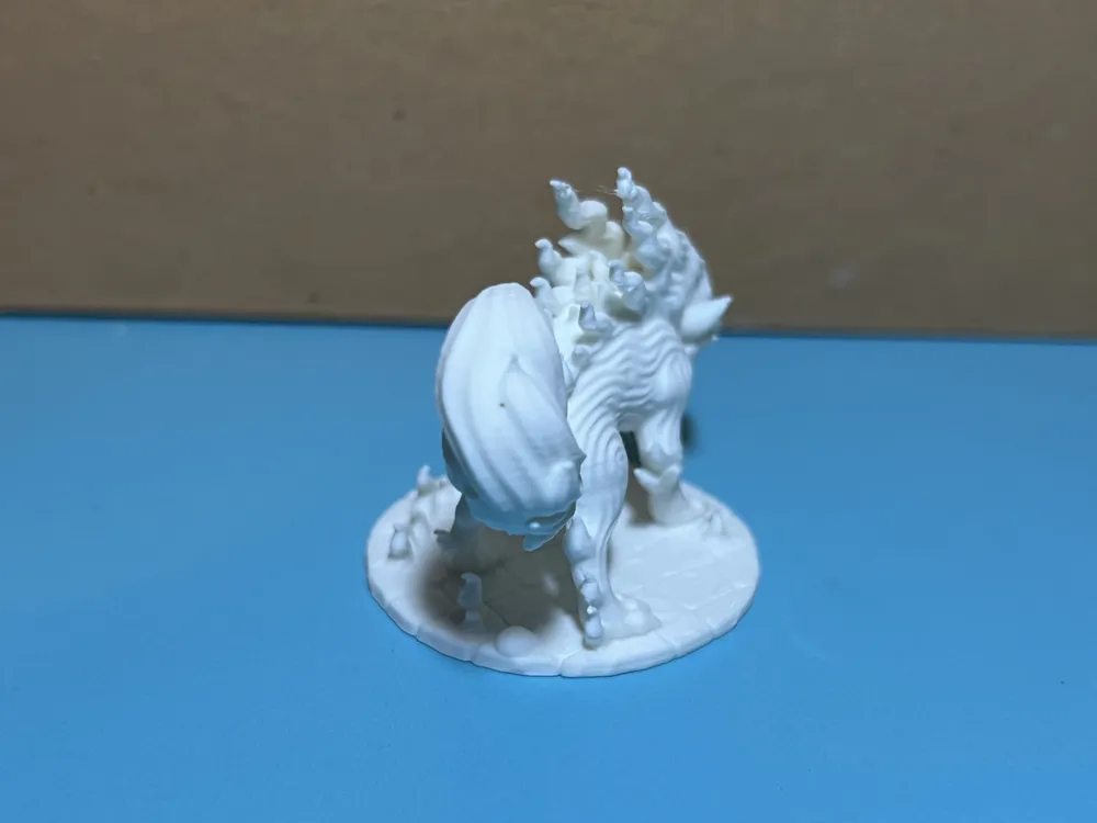 D&D Fire Elemental Flame Monster - Free 3D Print Model - MakerWorld