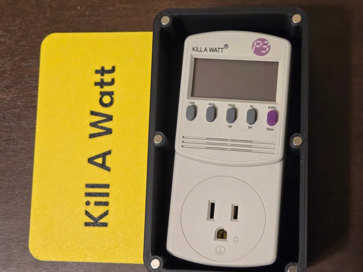 P3 P4400 Kill A Watt Case - Free 3D Print Model - MakerWorld