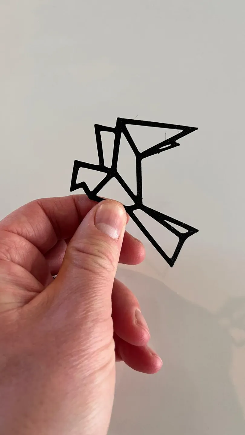 Wall Art - Geometric Birds Shape by Artist3d - MakerWorld