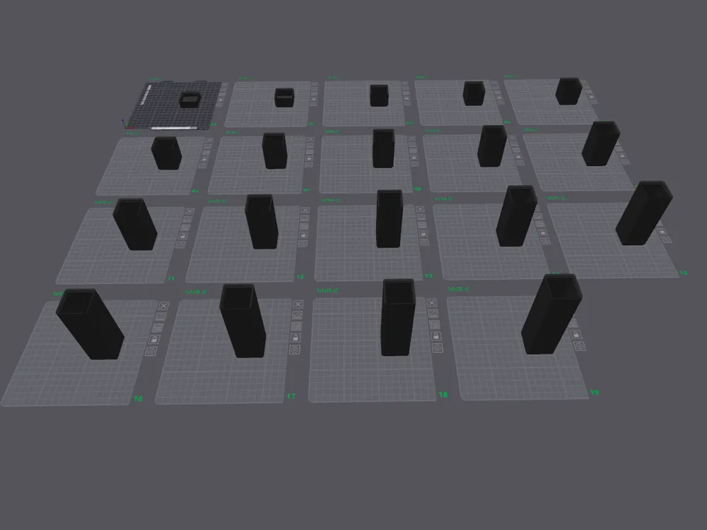 Gridfinity 1x1 Stackable Boxes by Luky - MakerWorld