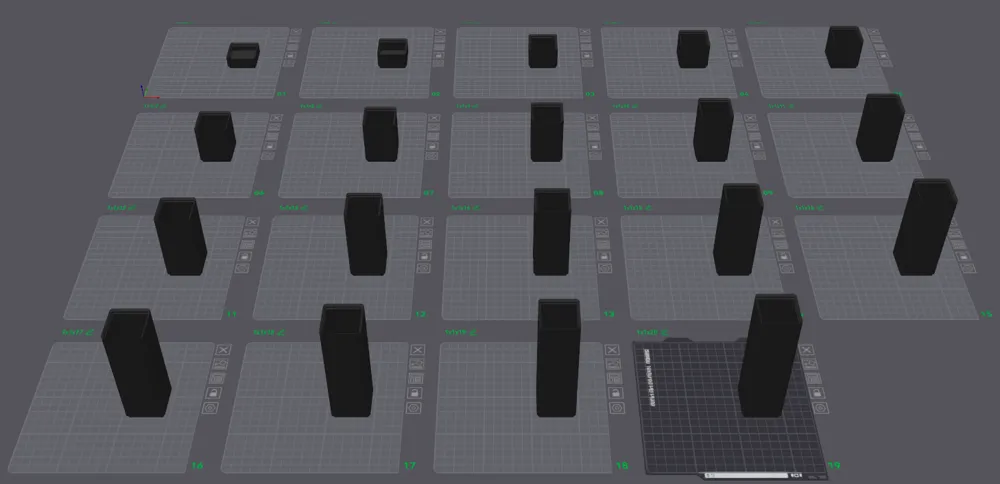 Gridfinity 1x1 Stackable Boxes by Luky - MakerWorld