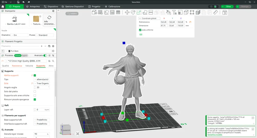 Akashi Seijuro Fan ArtCrimson Court Emperor Statue - Free 3D Print ...