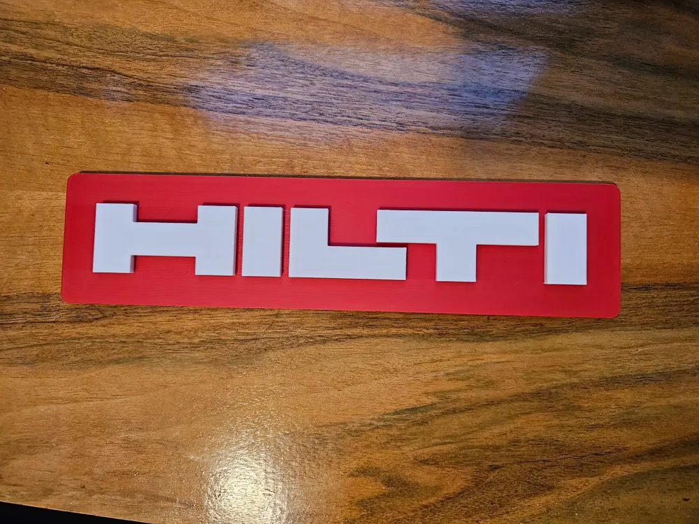 Hilti 3D Sign by Fast3D - MakerWorld