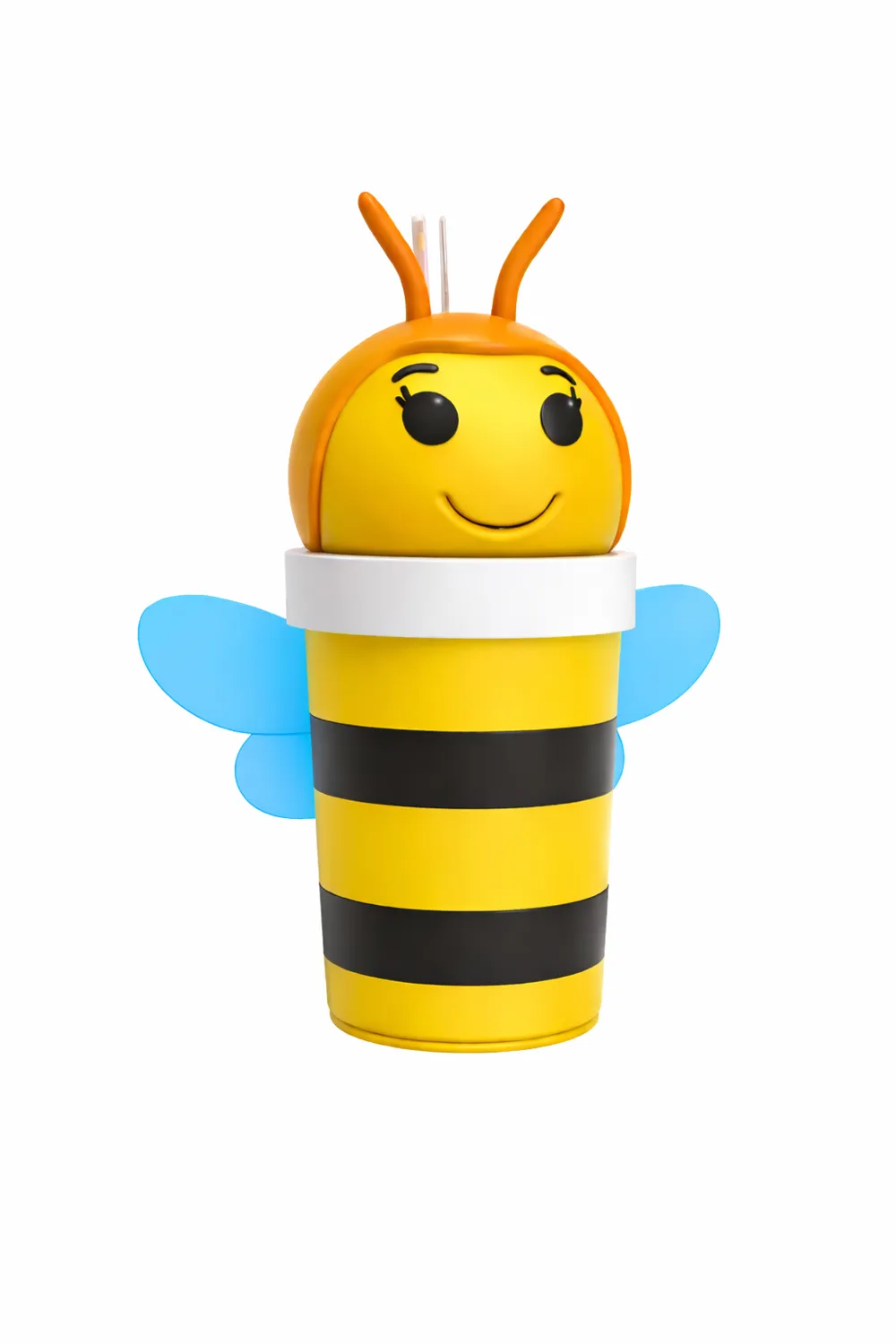 Plim Plim Clown Bee Milkshake Cup for parties - Free 3D Print Model ...
