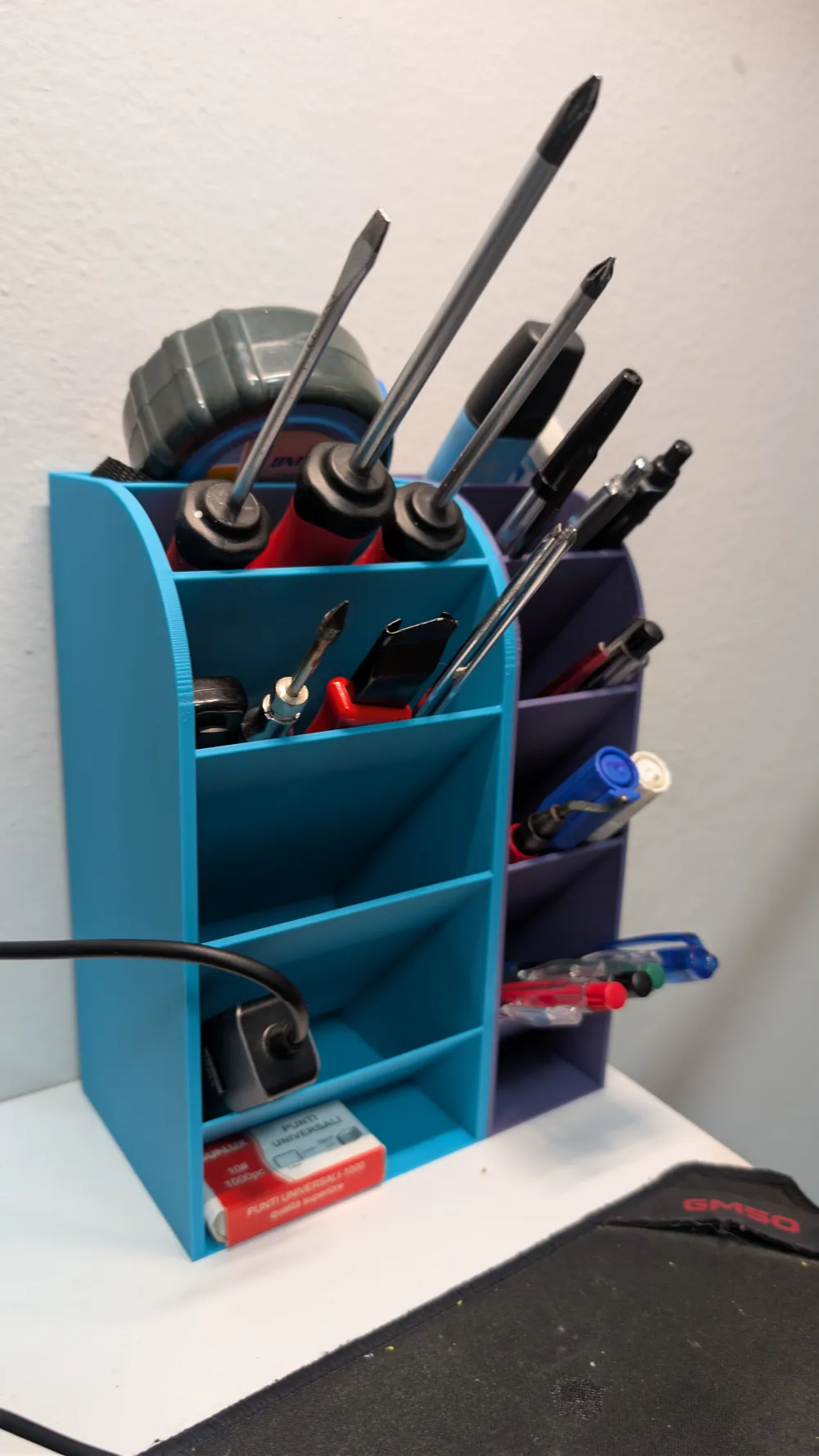 Soporte vertical para bolígrafos (modelo escalable) - Modelo de ...