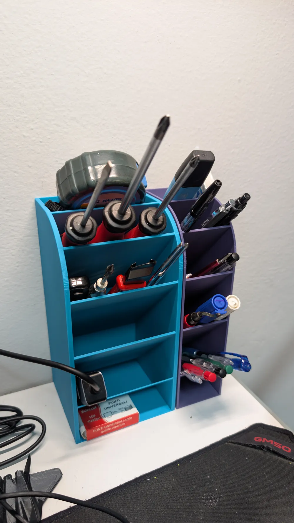 Soporte vertical para bolígrafos (modelo escalable) - Modelo de ...