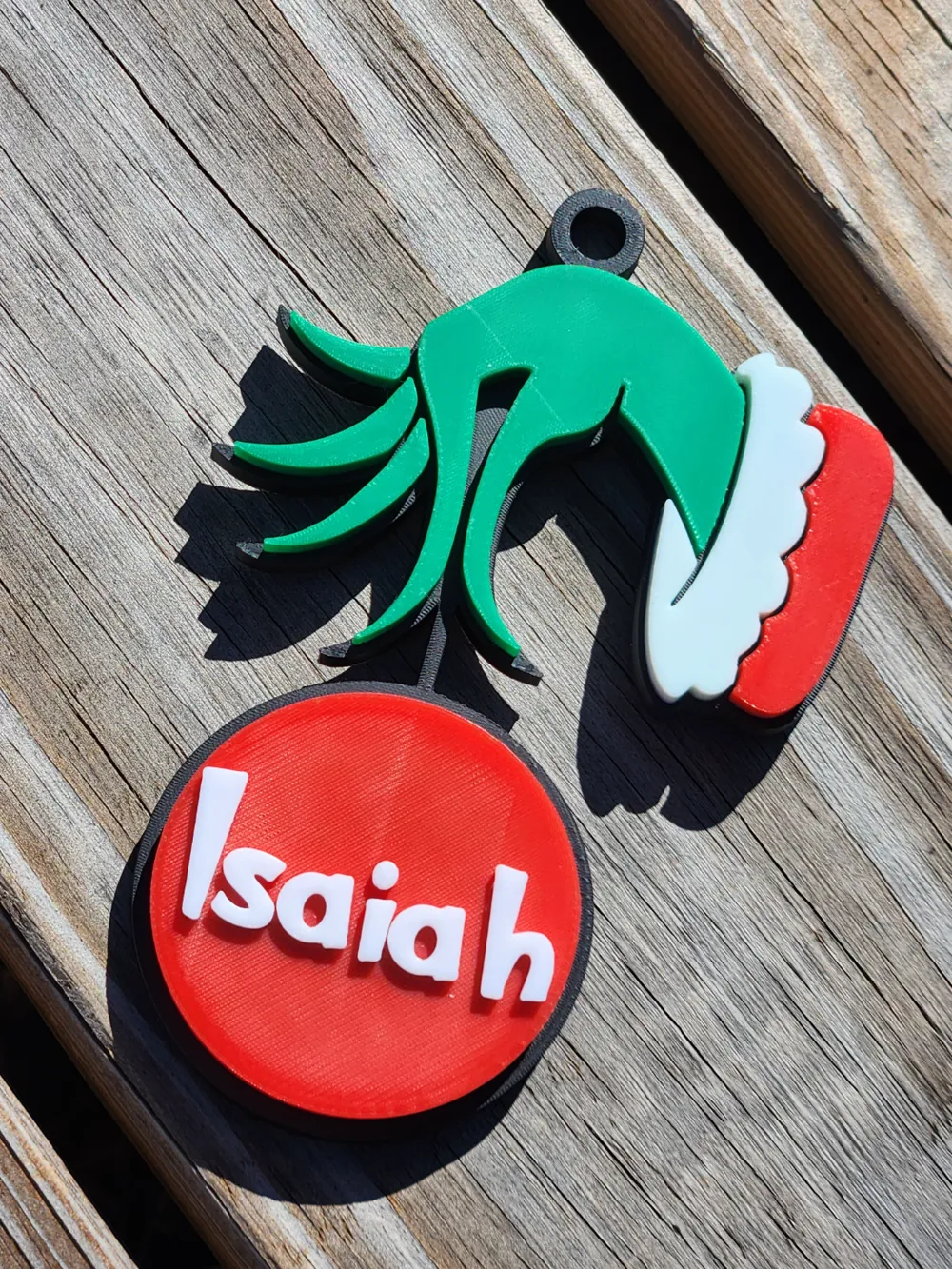 Grinch Holding Bauble by hernm141 MakerWorld: Download Free 3D Models