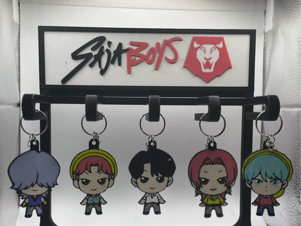 Saja Boys Keychain Stand Topper by NandaFox MakerWorld: Download Free ...