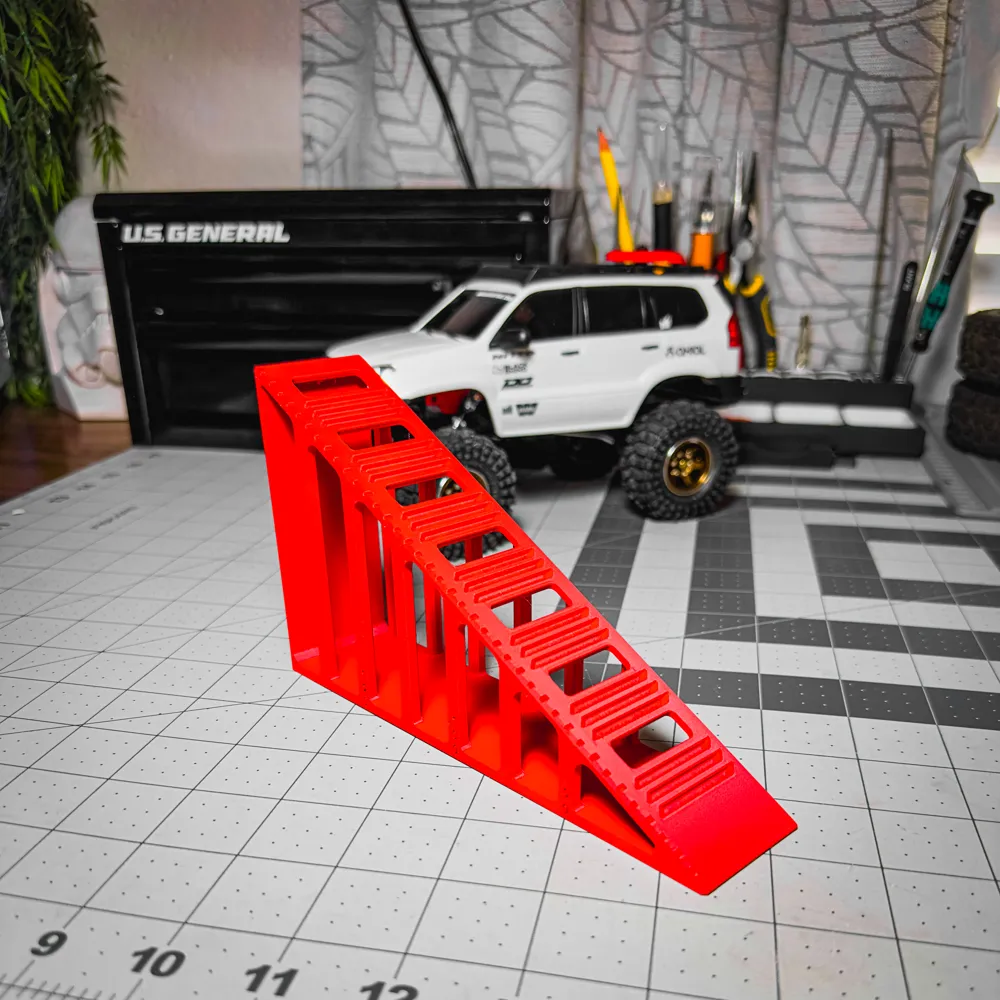 1/24 1/18 Scale RC Flexible Ramp – Articulated Ramp by SB Artisan ...