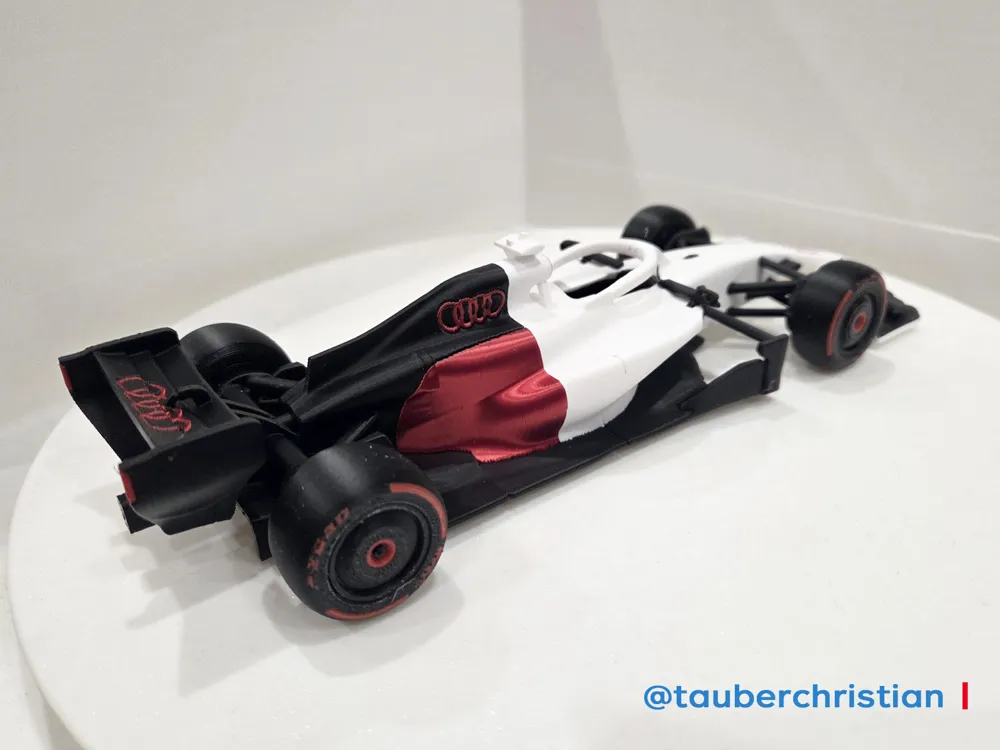 [Audi] Audi 2026 F1 Race Car R26 Concept Livery Assembly / Movable ...