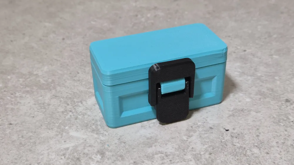 Custom size box case with single toggle latch MKII - Free 3D Print ...