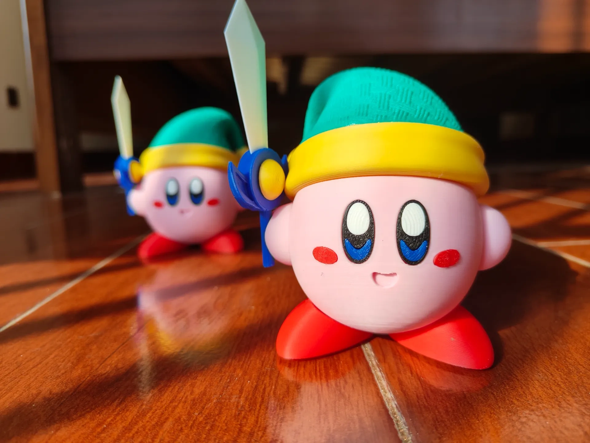 Kirby de las estrellas | Link caballero | Sin AMS/pegamento | 星のカービィ ...