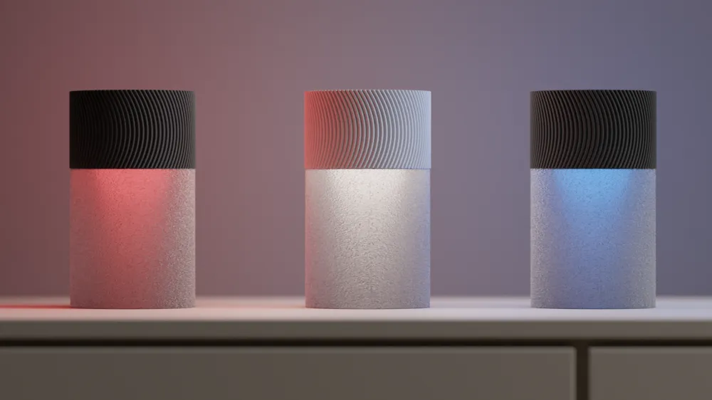 Modern Desktop Lamp. Wireless RGB Light for home by Abstractia Design ...