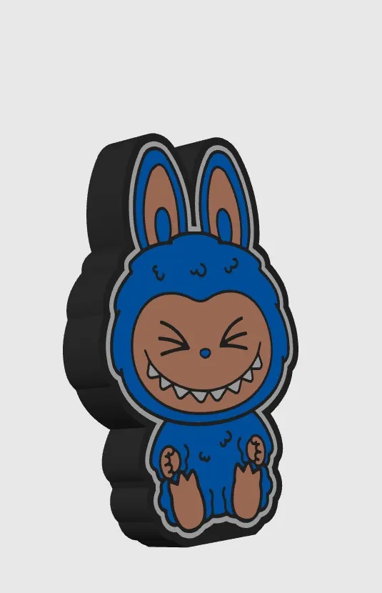 Labubu lightbox by BMaker MakerWorld: Download Free 3D Models