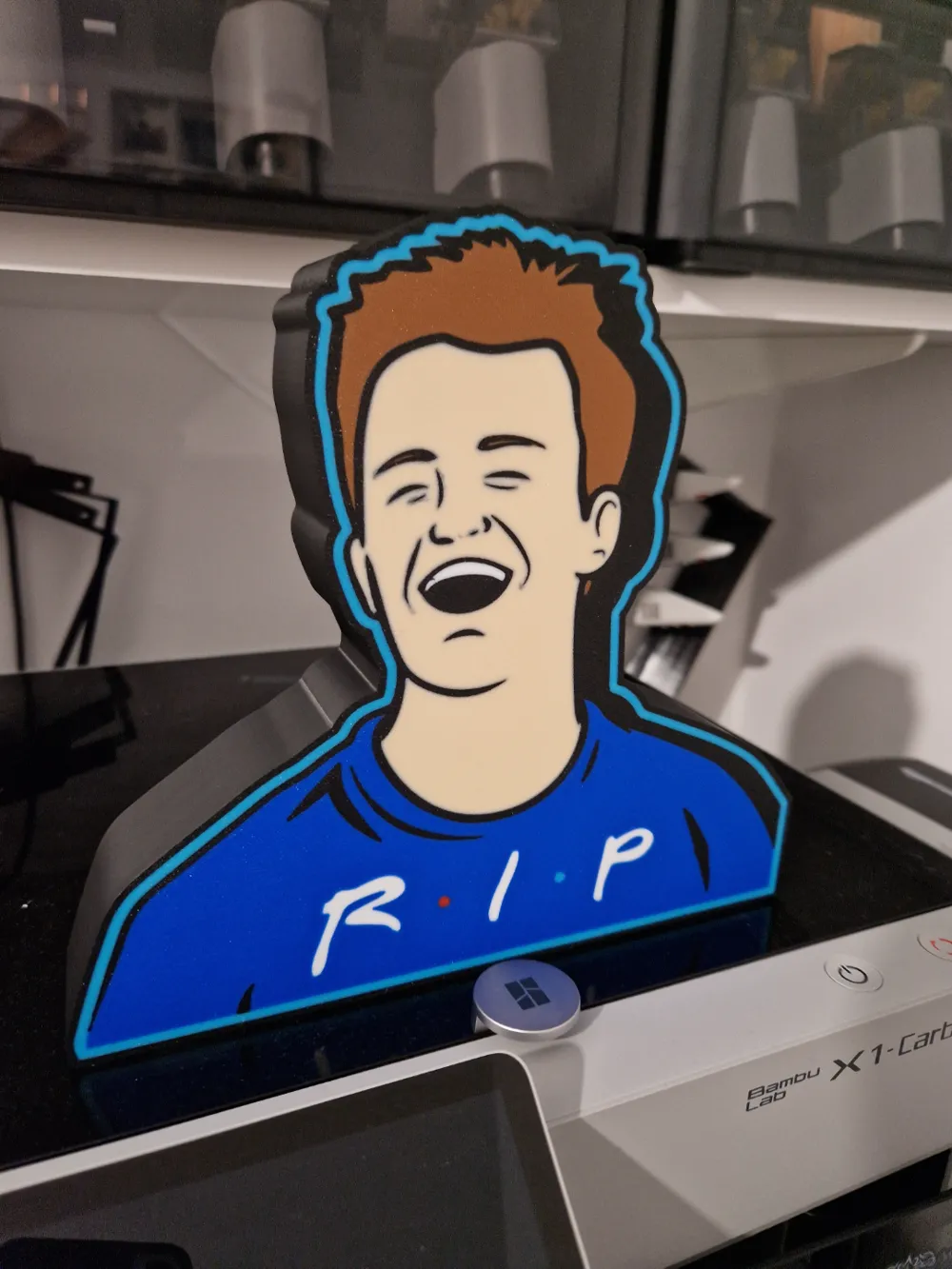 Chandler Bing Laughing Light Box by EmBy Designs - MakerWorld