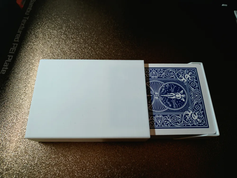 Simple sliding Cards Box by Lockwick - MakerWorld