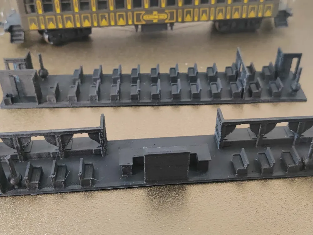 MDC/Roundhouse HO Scale Overland Interiors by Shriker1 - MakerWorld