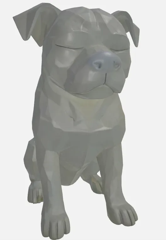 Staffordshire Bull Terrier - Free 3D Print Model - MakerWorld