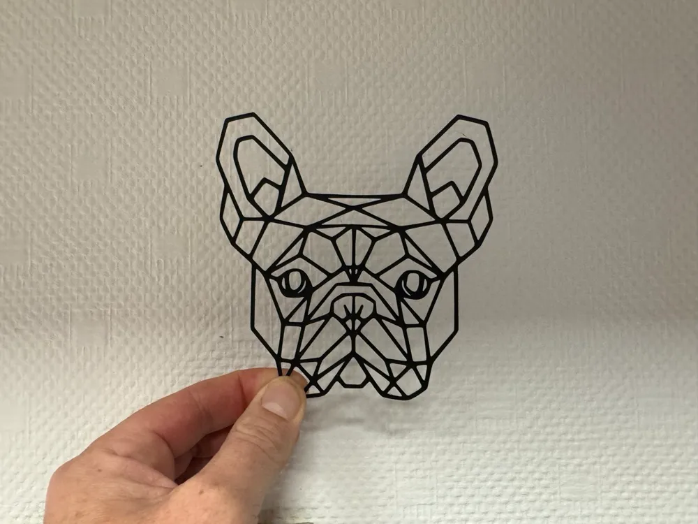 Decor Bulldog Poly by G3dFactory - MakerWorld
