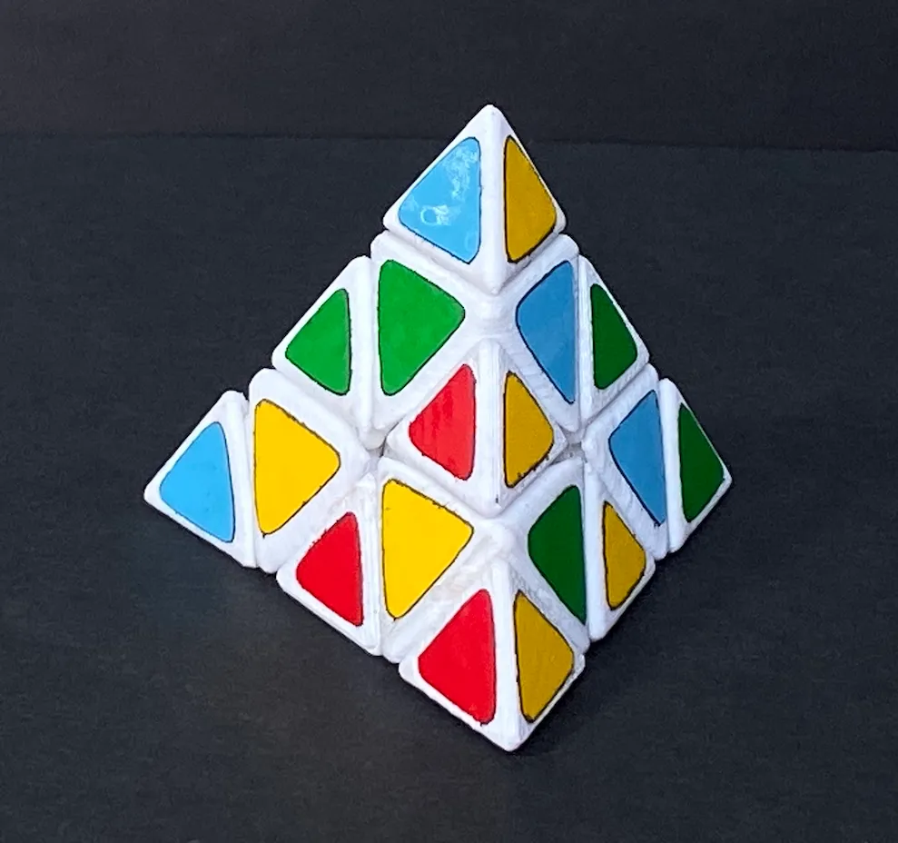Pyraminx Rubik's Cube Puzzle by Shasta’s Designs - MakerWorld