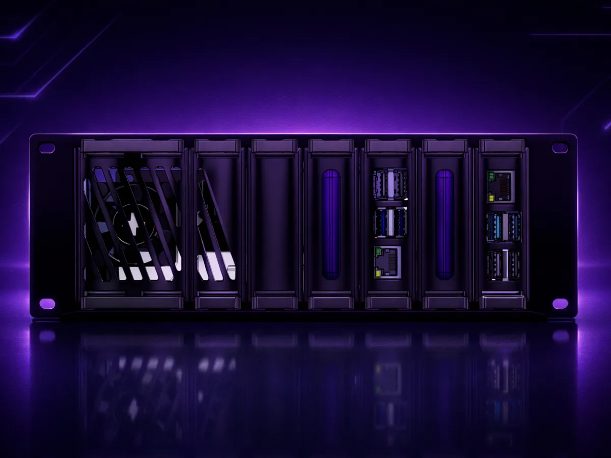 2U Raspberry Pi Cluster (SnapIn 8Bay) for KWS Rack - Free 3D Print ...