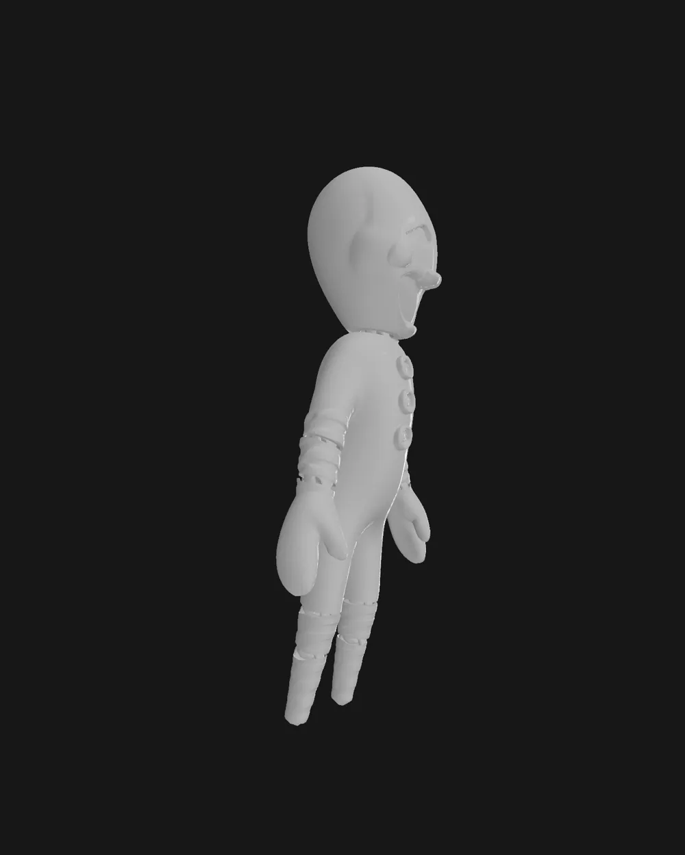 Marionette Five Nights at Freddy’s FNAF Flexi - Free 3D Print Model ...