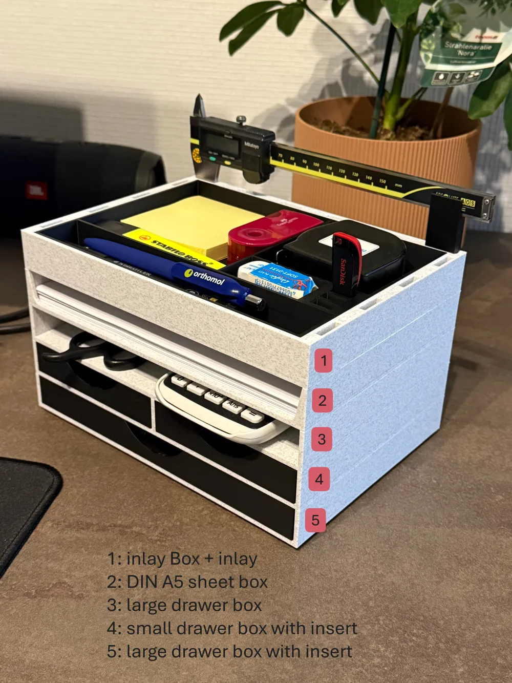 modular desk organizer by Nik17 MakerWorld: Download Free 3D Models