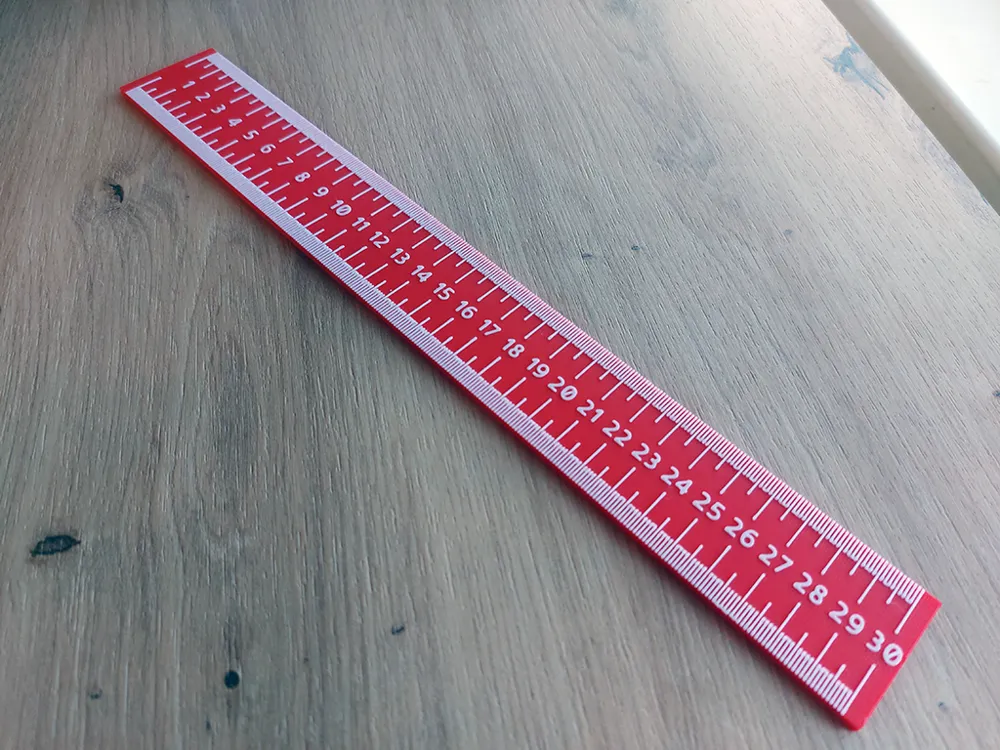 Ruler 300mm - Free 3D Print Model - MakerWorld