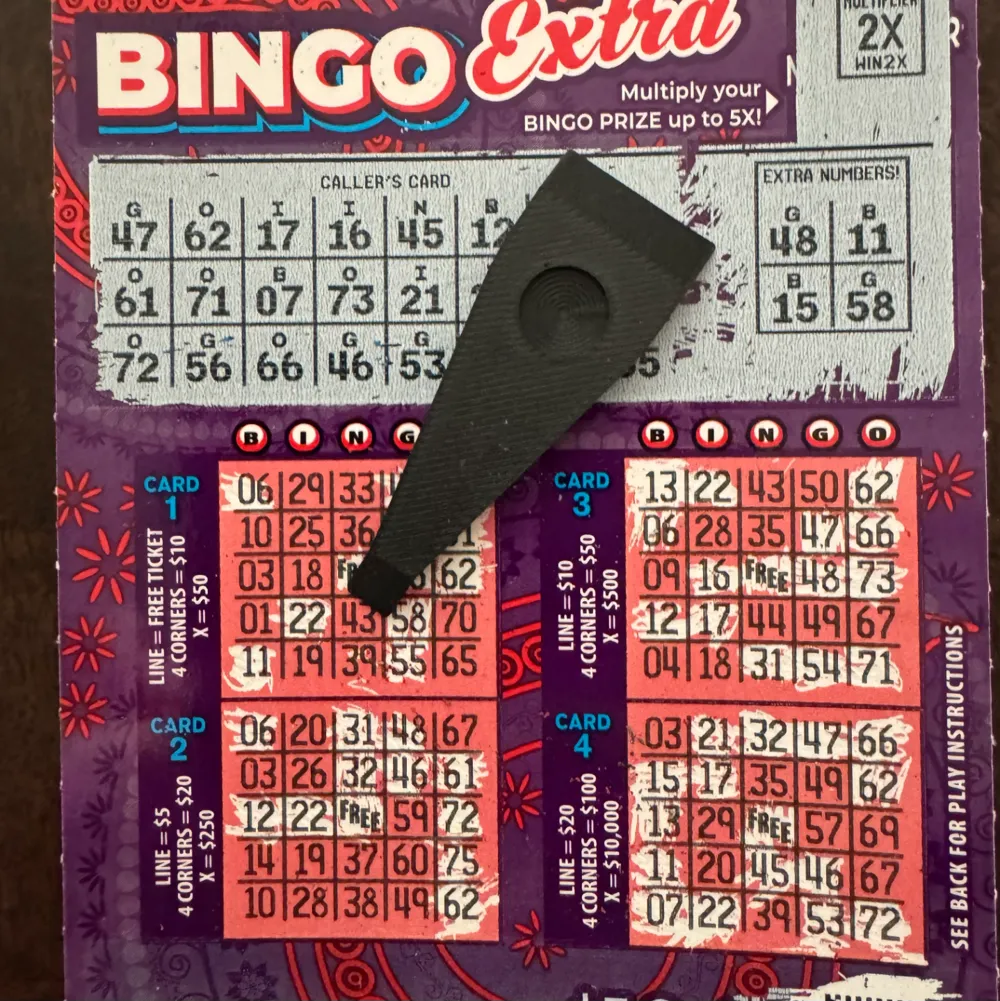 Scratch Ticket Scratcher by FlyingPenguin08 - MakerWorld