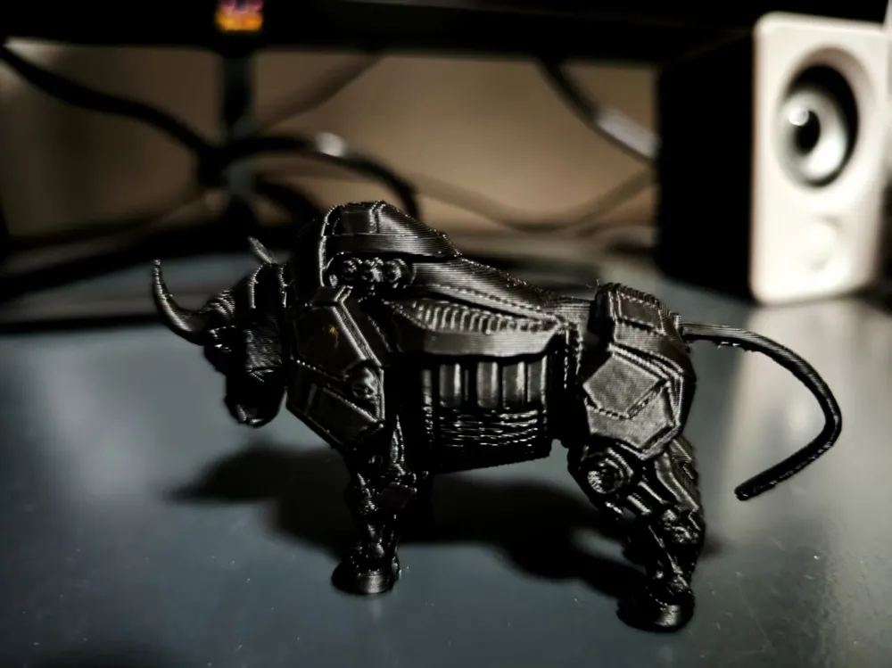Cyber Mecha Bull by BennyJinn MakerWorld: Download Free 3D Models