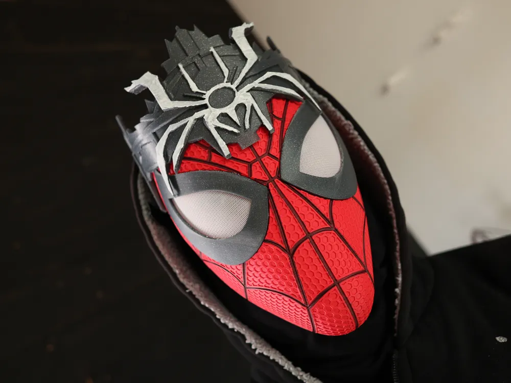 King Spider Man Crown Mask by Luke Edwin MakerWorld: Download Free 3D ...