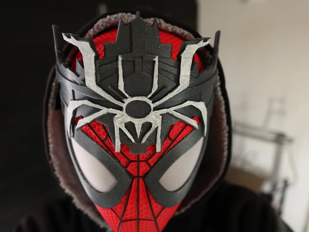 King Spider Man Crown Mask by Luke Edwin MakerWorld: Download Free 3D ...