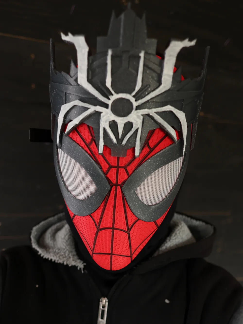 King Spider Man Crown Mask by Luke Edwin MakerWorld: Download Free 3D Models