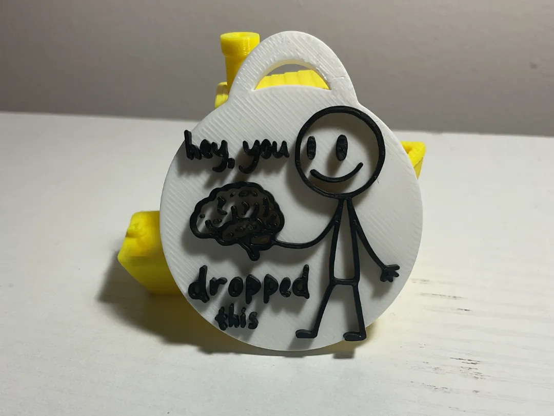 Funny Brain Joke/Gag Gift - Free 3D Print Model - MakerWorld