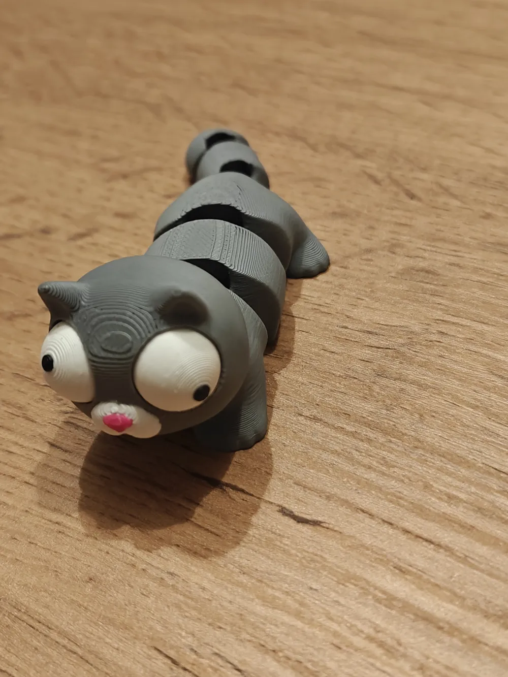Mini Goofy series – CAT flexi, Movable Eyes - Free 3D Print Model ...
