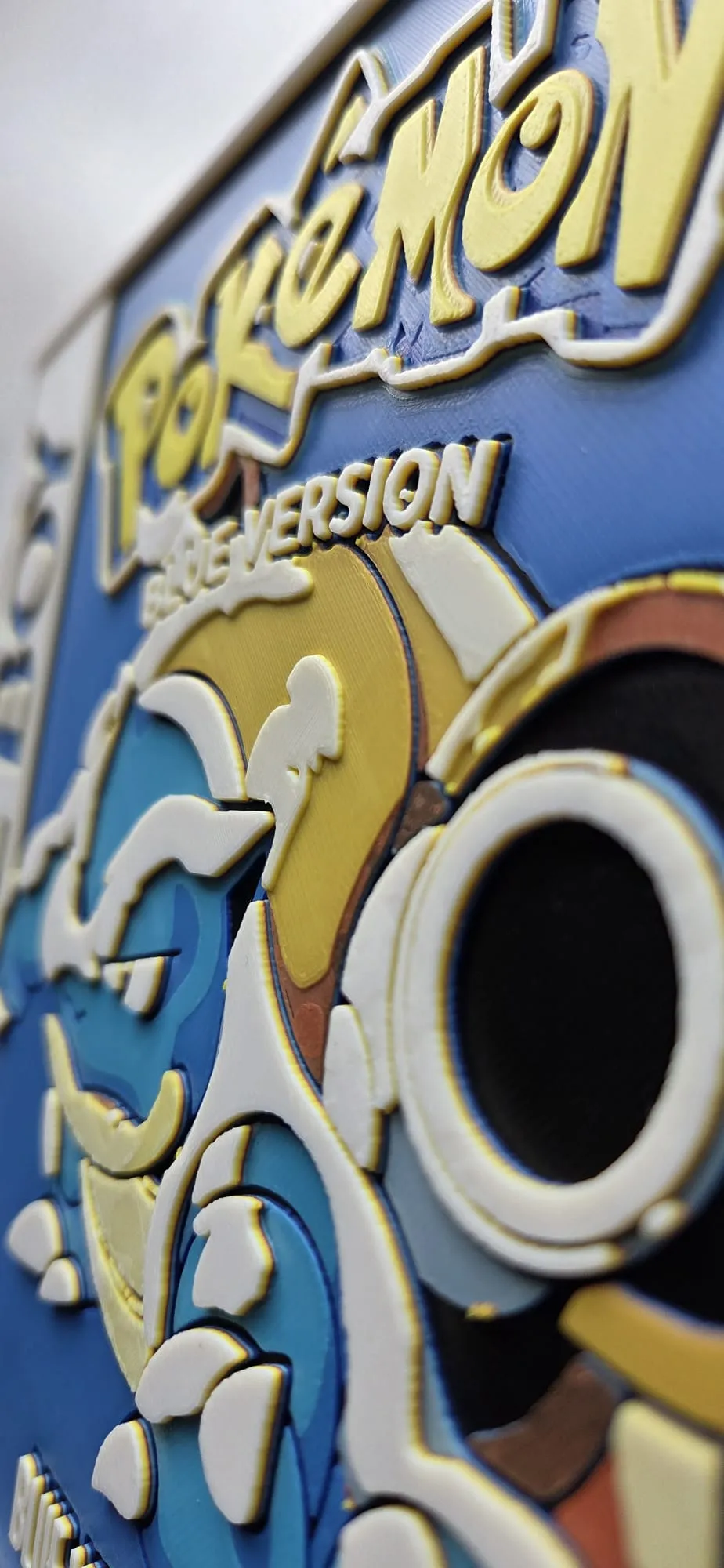 Blastoise Pokémon Blue Version 3D Artwork - Free 3D Print Model ...