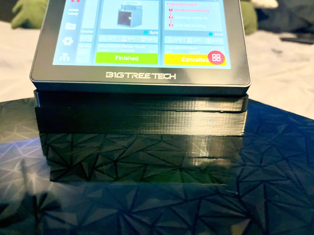 MultiBOOM Panda Touch mount by montyprints - MakerWorld