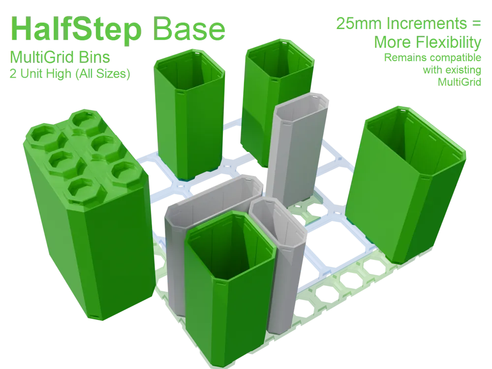 2 Unit High Halfstep Multigrid Bins Remixed by Trusted Developments ...