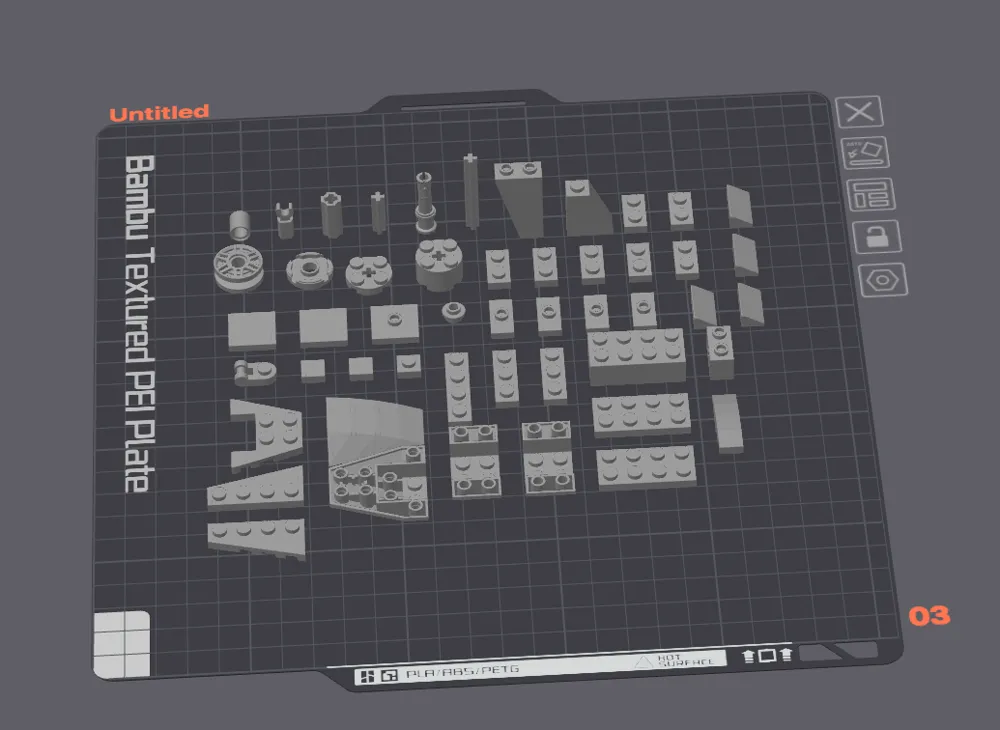 BUILDING BLOCK RAY GUN PEW PEW PEW by 412YETI - MakerWorld