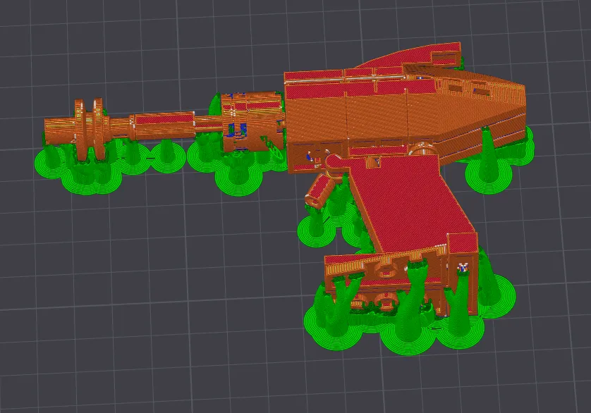 BUILDING BLOCK RAY GUN PEW PEW PEW by 412YETI - MakerWorld