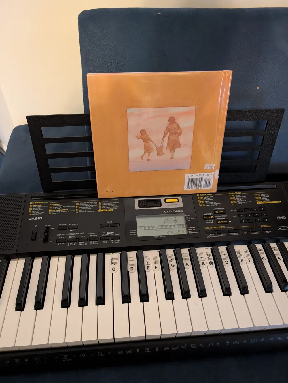 Casio Keyboard Music Stand - Free 3D Print Model - MakerWorld
