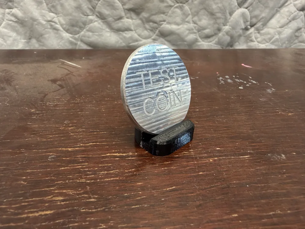 Large Challenge Coin Display -13 Styles - 4 Widths - Free 3D Print ...