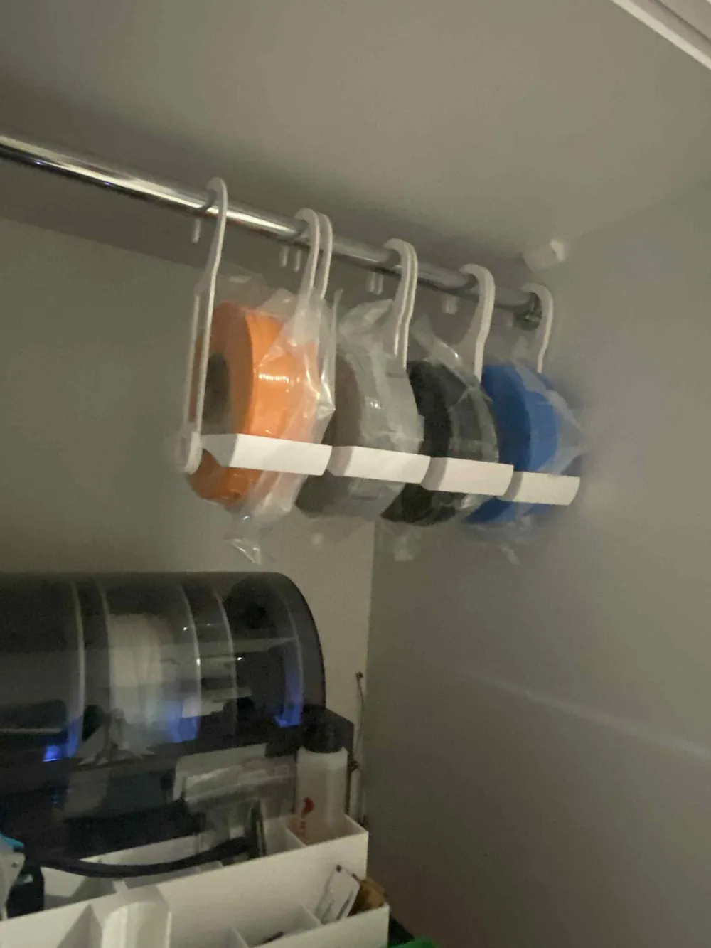 Filament Hanger (No Spool ) - Free 3D Print Model - MakerWorld