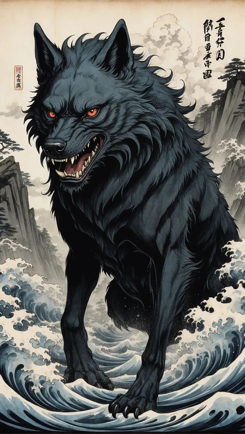 Sea Wolf art by Yulian_Nikolov - MakerWorld