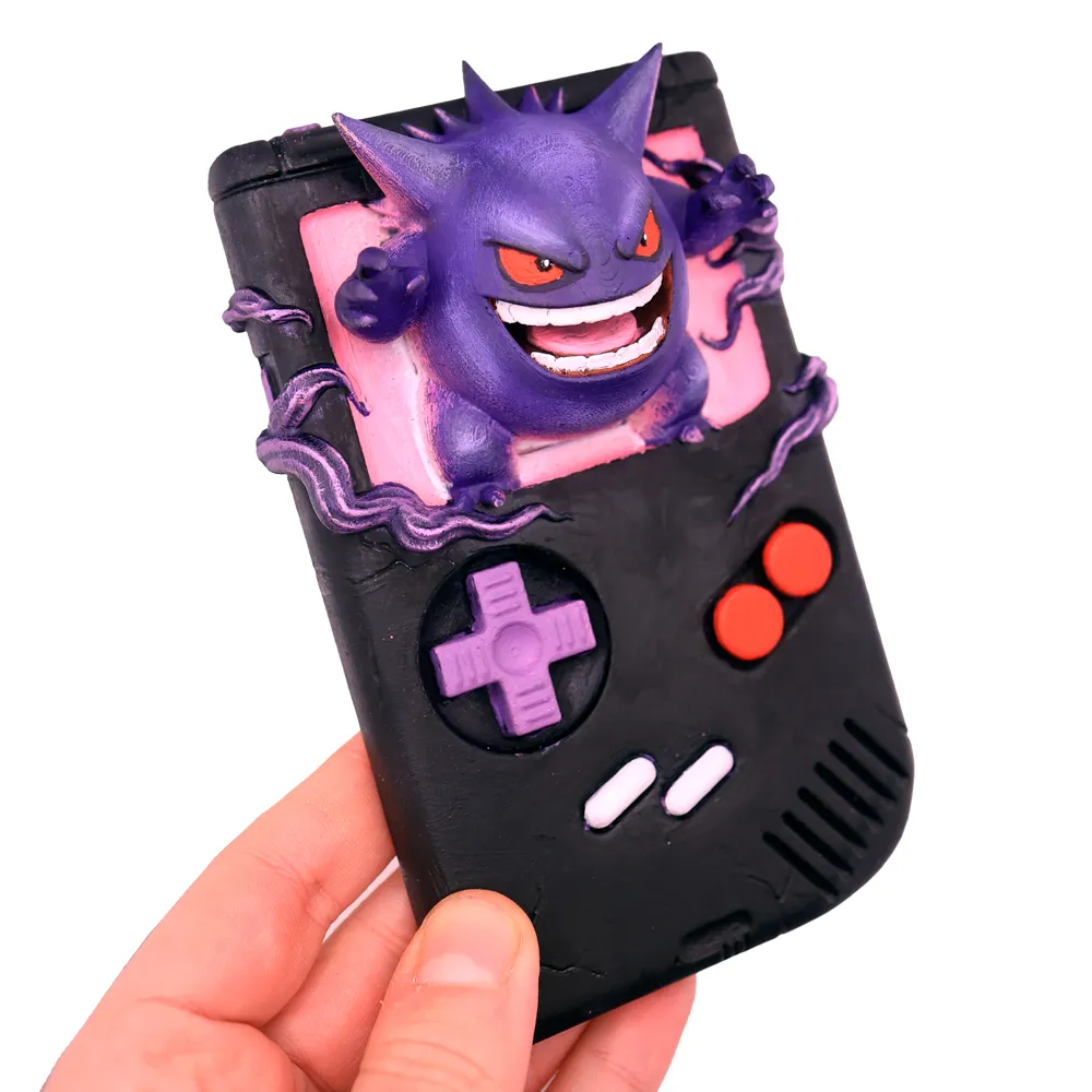 Pokémon Gengar Game Boy – Retro Gaming 3D Print - Free 3D Print Model ...