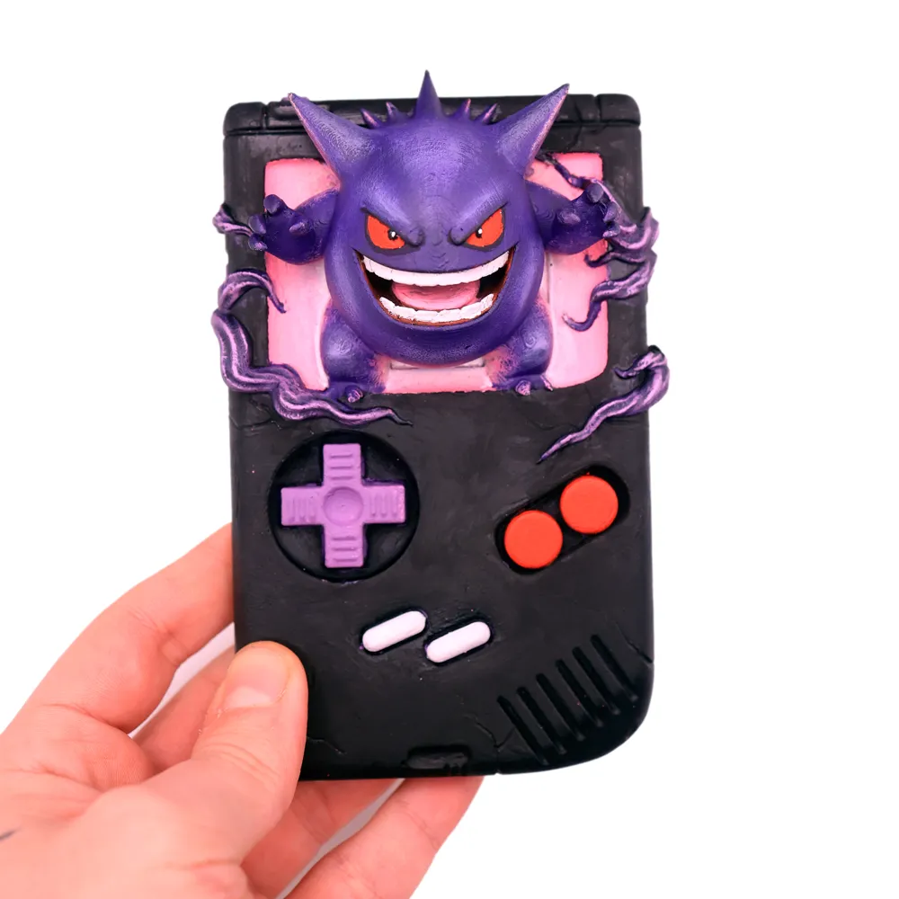 Pokémon Gengar Game Boy – Retro Gaming 3D Print - Free 3D Print Model ...