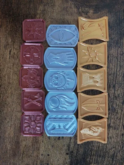 Gold, Silver & Copper DnD Coins by sauerkirschsaft MakerWorld: Download ...